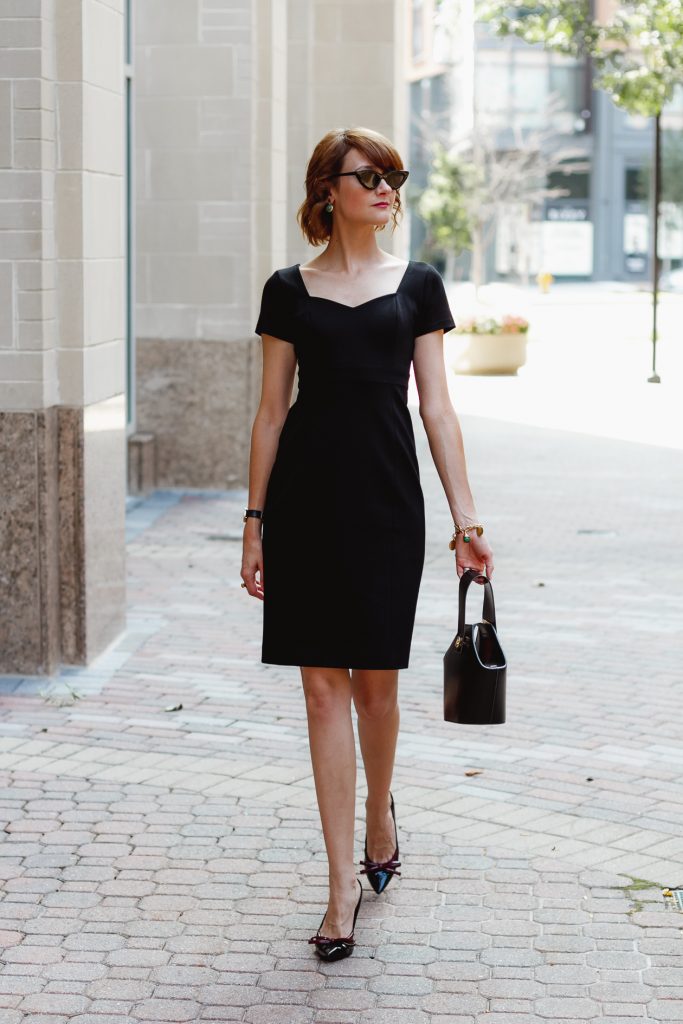 the perfect black dress for work (and after) - District of Chic