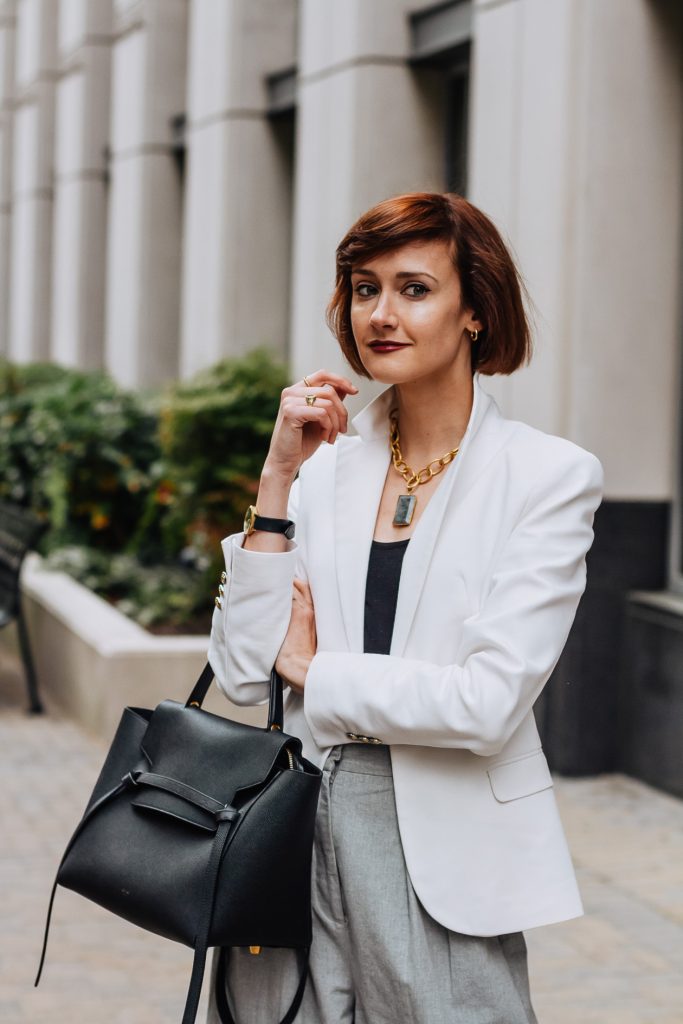 how to make a statement with workwear without crossing the line ...