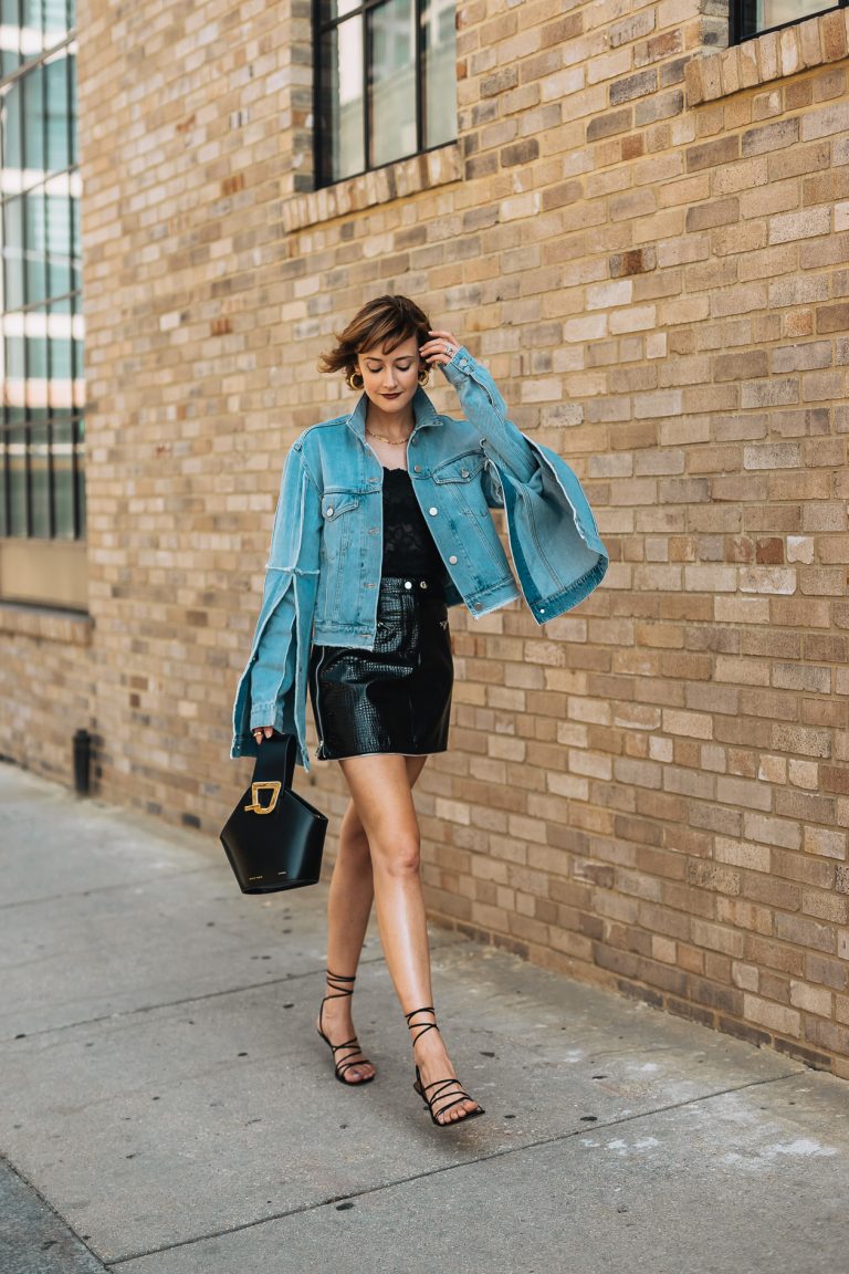statement denim jackets to snag for fall - District of Chic