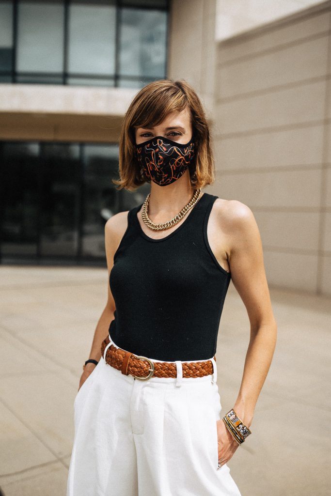 4 stylish (and safe) face masks - District of Chic