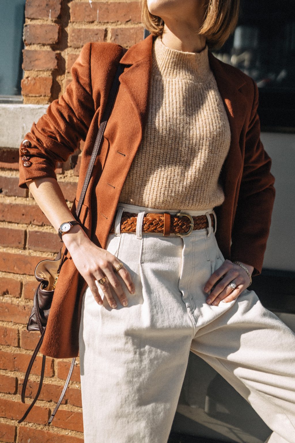 in search of: rust blazer - District of Chic
